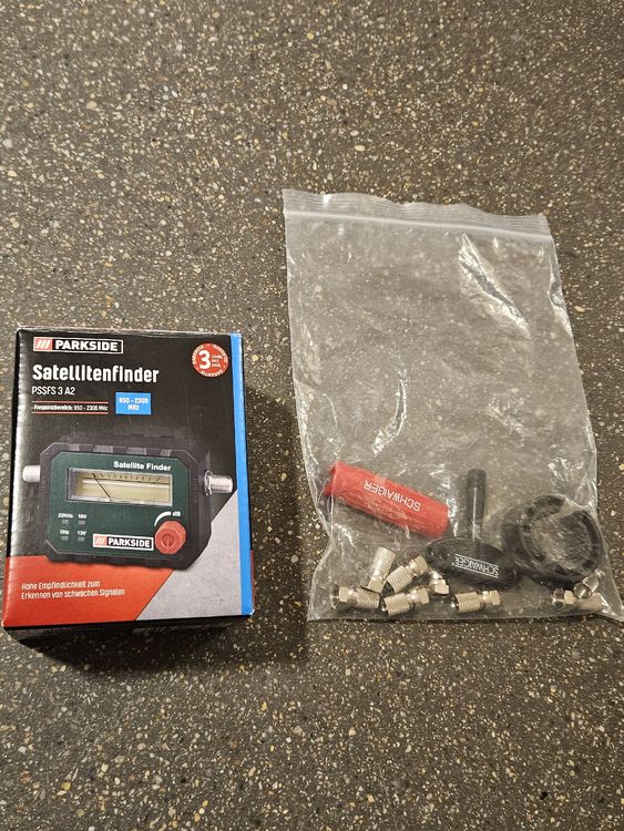 Parkside Satellitenfinder PSSFS 3 A2 - Neuwertig! Komplett (Gebraucht ...