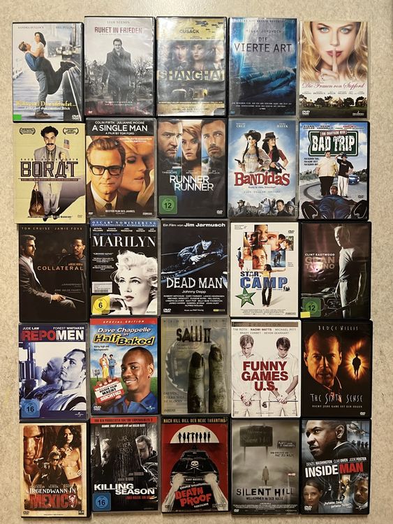 DVD Sammlung: 90 Filme für lange Herbstabende! (Gebraucht) in Domat Ems ...