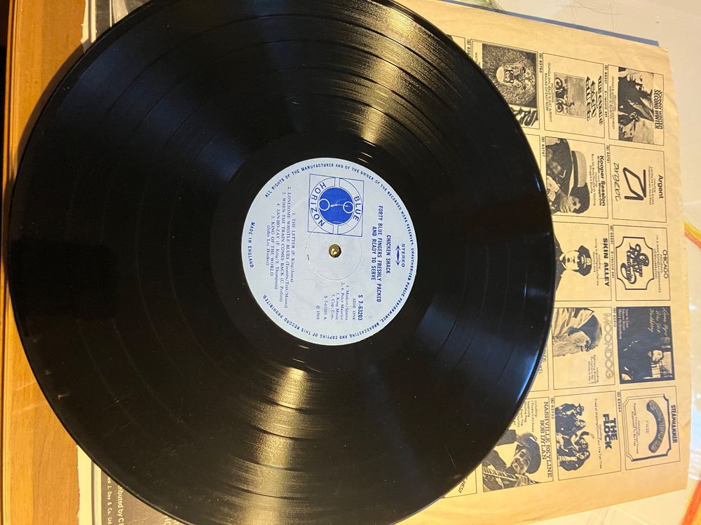 Chicken Shack - Forty Blue Fingers LP, UK Blue Horizon (Gebraucht) in ...