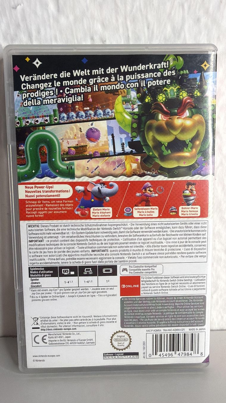 Super Mario Bros. Wonder for Nintendo Switch - Top Condition (Gebraucht ...