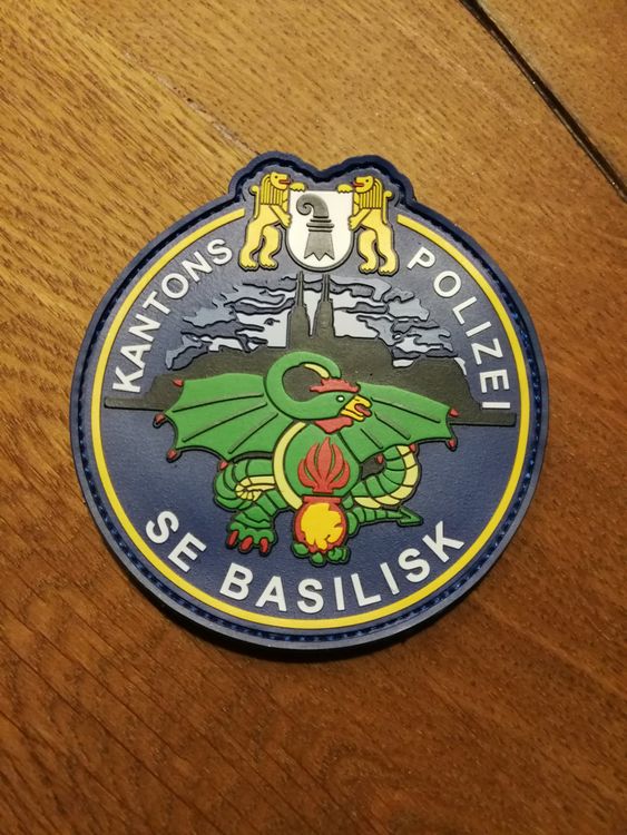 Badge SE Basilisk Kantonspolizei Basel-Stadt (Neu (gemäss Beschreibung ...