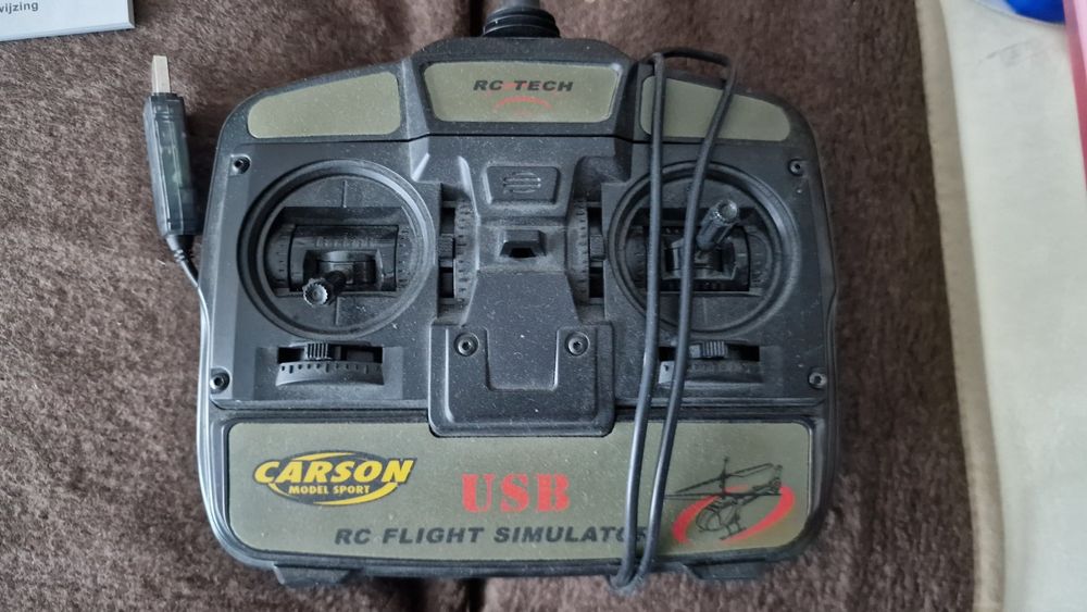 Carson RC Flight Simulator USB Fernsteuerung - Flugsimulator (Gebraucht ...