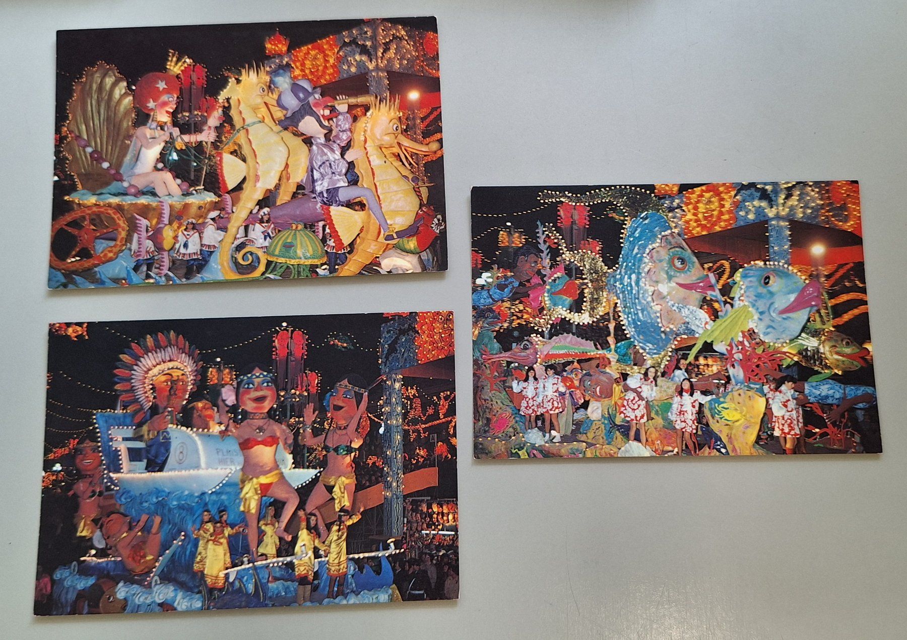 Lot AK CP Carnaval de Nice 1979 Karneval Umzug Masken (Gebraucht) in ...