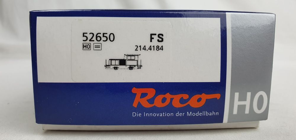 Roco 52650 FS Italia D.214 Analog, neuwertig, OVP (Neu (gemäss ...