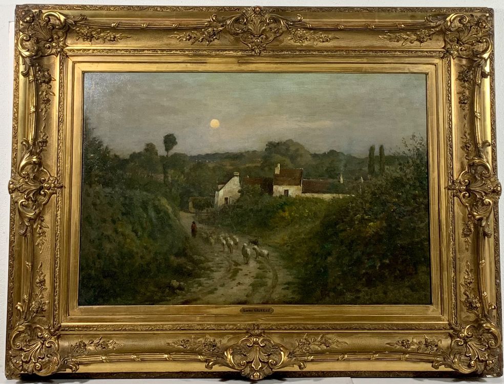 Lucien Griveau (1858-1923) grosses Gemälde (Gebraucht) in Root für CHF ...