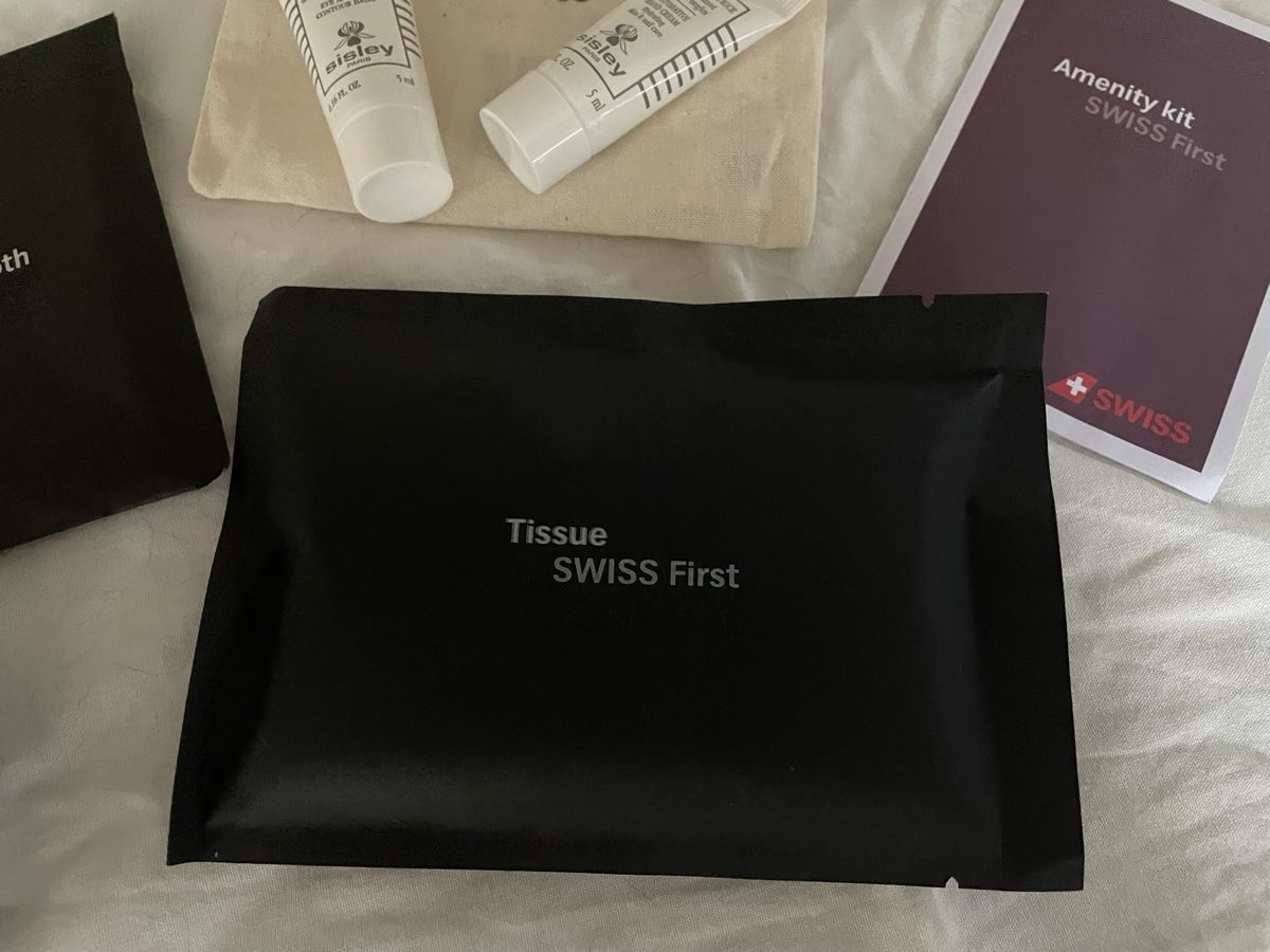 SWISS First CAmenity Kit Zimmerli Sisley - NEW! (Neu und ...