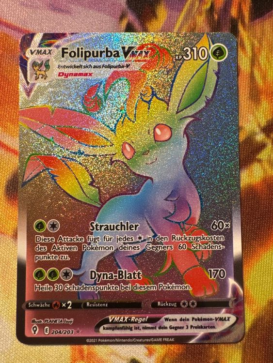 Folipurba VMAX (EVS 204) Rainbow (Gebraucht) in Windisch für CHF 23 ...