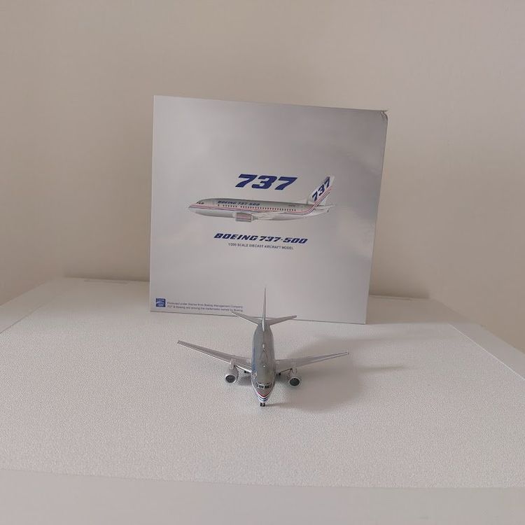 Boeing 737-500 chrome "House Color" Inflight 200 (Neu und ...