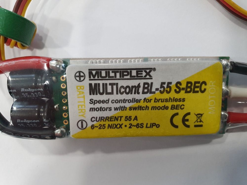 Regler Multiplex BL-55A S-BEC 2-6S | Kaufen auf Ricardo