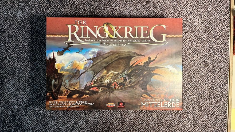 Der Ringkrieg, 2.Edition (Brettspiel) (Gebraucht) in Wattwil für CHF 60 – mit Lieferung auf ...