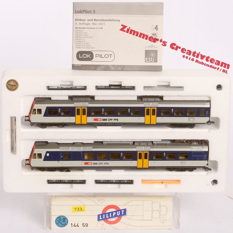 Liliput 144 59 NPZ, 2 Teilig, WS, OVP, digital, OVP (Gebraucht) in ...