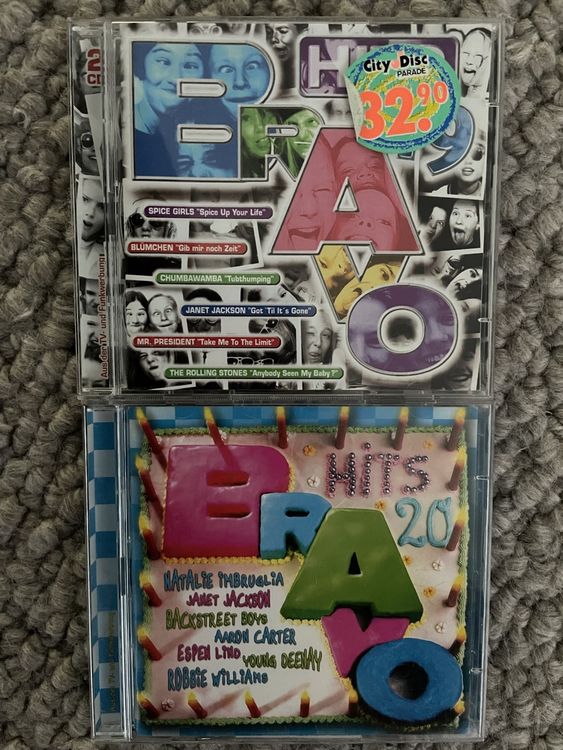 2 x Bravo Hits (Gebraucht) in Wil AG für CHF 0.5 – mit Lieferung auf Ricardo kaufen