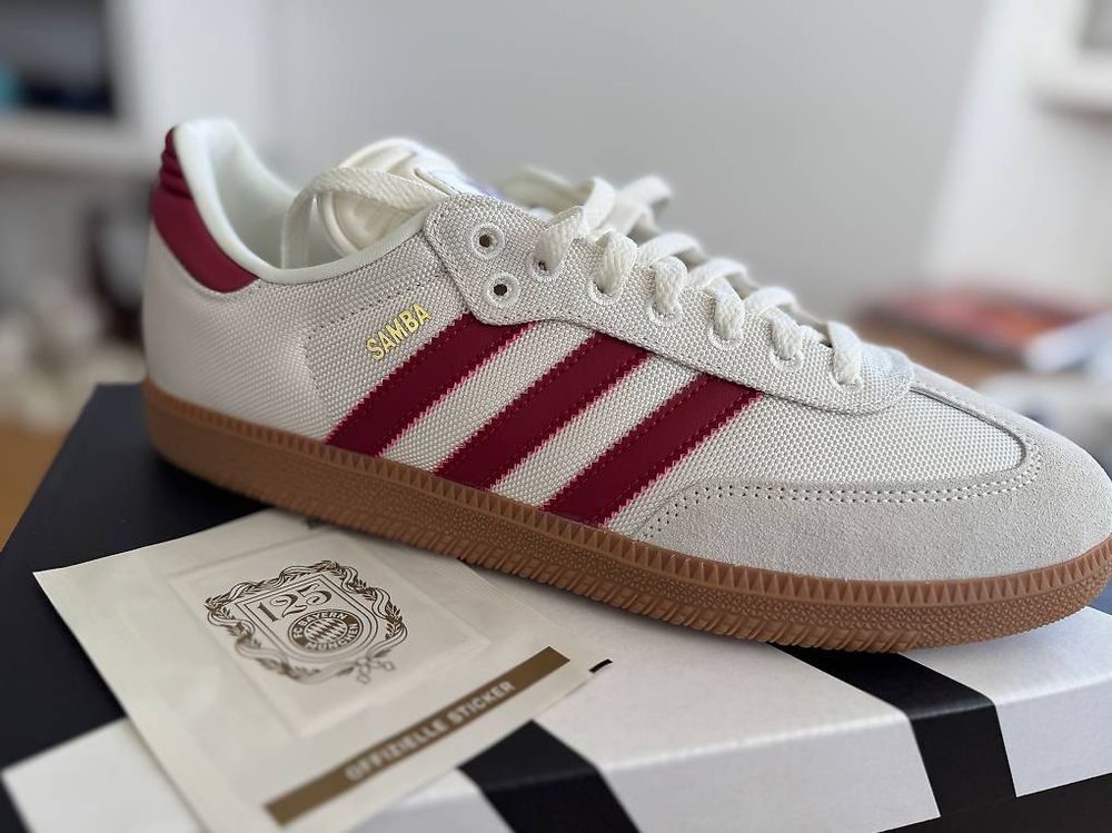 Adidas Samba Limited Edition FC Bayern US10.5 | Kaufen auf Ricardo