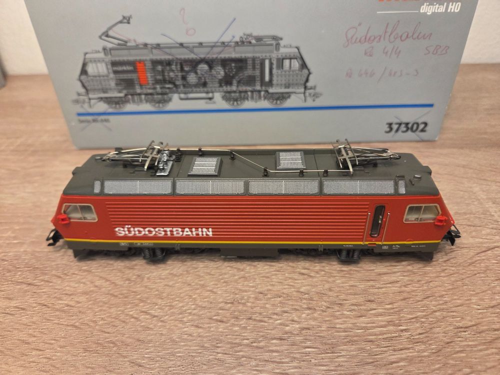Märklin 37302 E-Lok Re 4/4 Südostbahn Digital H0 (D'occasion) à St ...