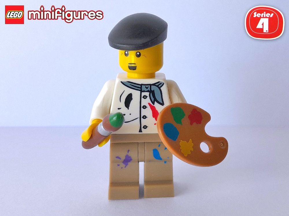 LEGO Künstler Maler Artist Collectible Minifigures - Serie 4 (Gebraucht ...