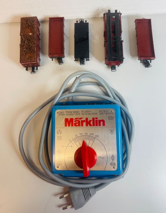 Märklin 5 Wagen und ein Märklin Trafo (Gebraucht) in Dänikon ZH für CHF ...
