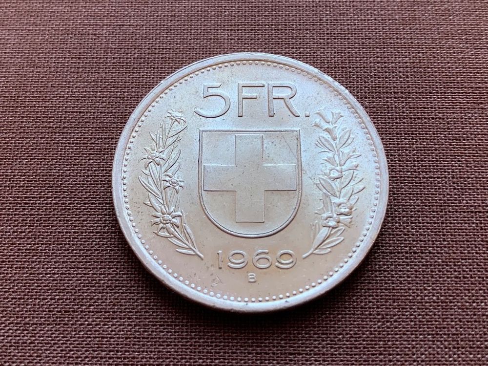 5 Franken 1969 | Kaufen auf Ricardo