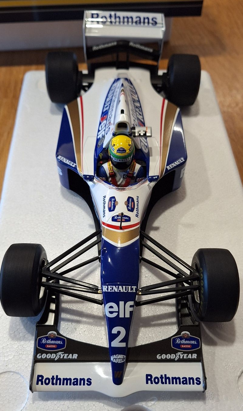 Williams FW16 Ayrton Senna F1 Mit Rothmans Decals 1:12 | Kaufen auf Ricardo