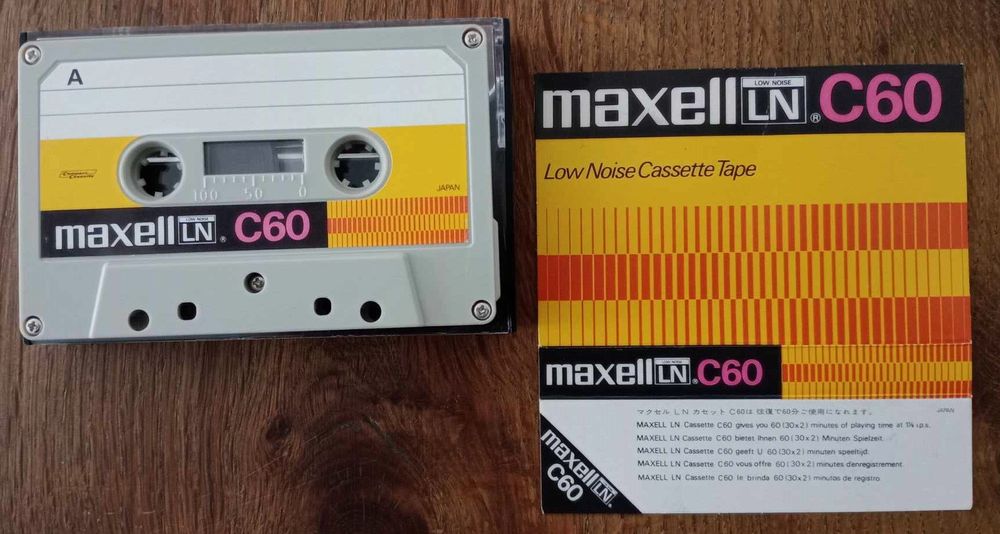 MAXELL - LN C60 / cassette MC 1972 | Kaufen auf Ricardo