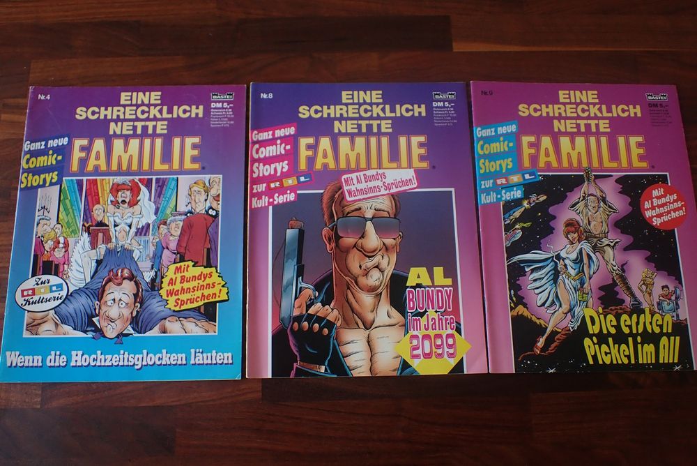 3 EINE SCHRECKLICH NETTE FAMILIE Comic Hefte BASTEI No 4 8 9 (Gebraucht) in Geroldswil für CHF 6 ...