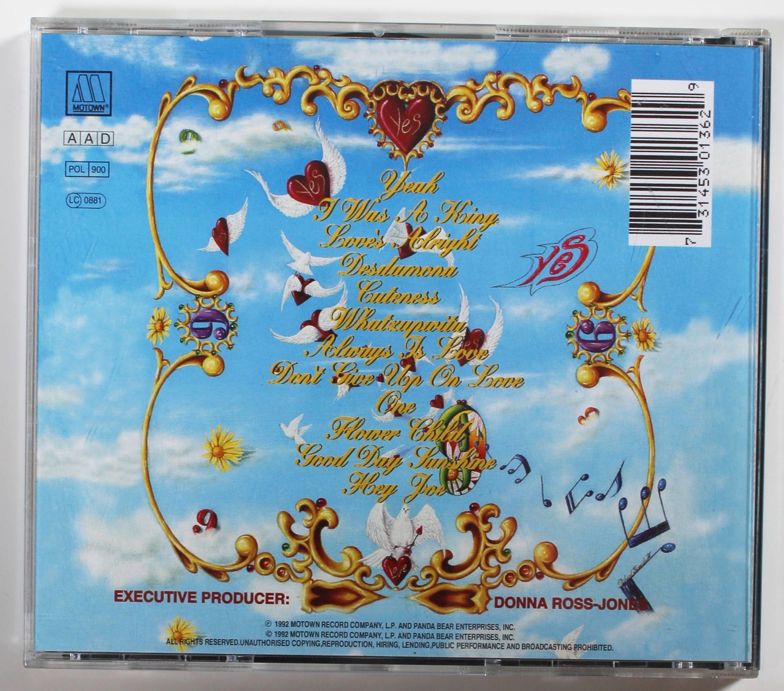 CD - EDDIE MURPHY - LOVE'S ALRIGHT - MOTOWN 1.Auflage 1992 (Gebraucht ...