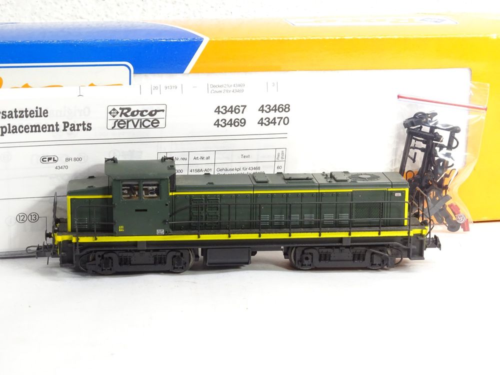 Roco 43468 Diesellok SNCF BB63998, Analog, H0,GS/DC,OVP (Gebraucht) in ...