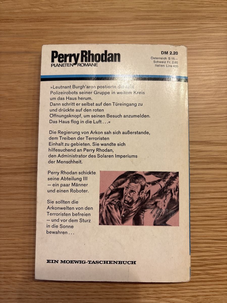 Perry Rhodan 6 - Die Tochter des Roboters, Kurt Mahr (Gebraucht) in ...