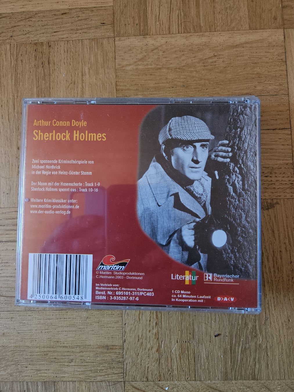 Hörspiel Sherlock Holmes CD - Der Mann mit der Hasenscharte (Gebraucht ...