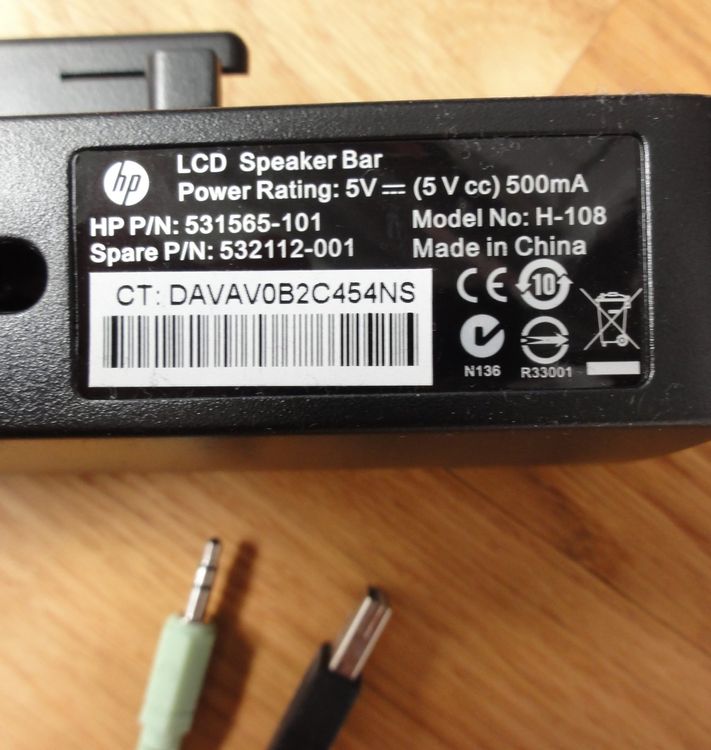HP Speaker Bars H-108 Stereo Sound Bar (Gebraucht) in Root für CHF 10 ...