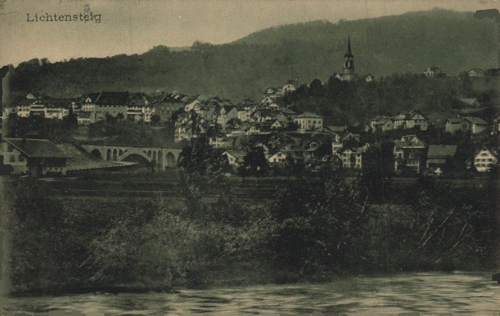 Lichtensteig, Gesamtansicht (Gebraucht) in Bronschhofen für CHF 12 – mit Lieferung auf Ricardo ...