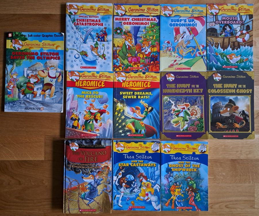 12 books Geronimo and Thea Stilton (Gebraucht) in Lausanne für CHF 12 ...