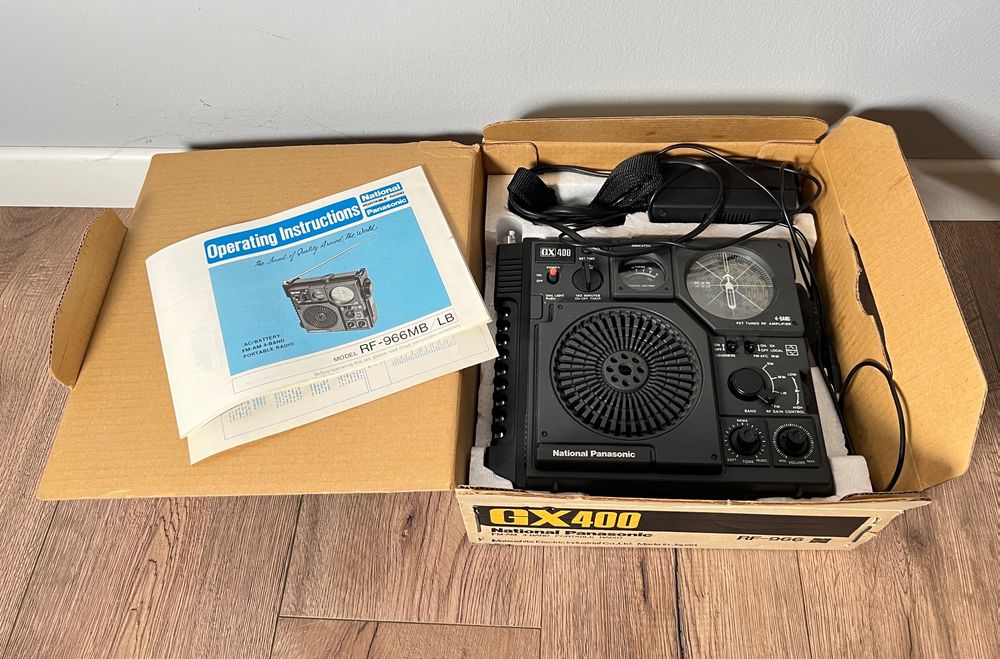 National Panasonic GX400 in OVP seltener Vintage Radio Rar | Kaufen auf ...