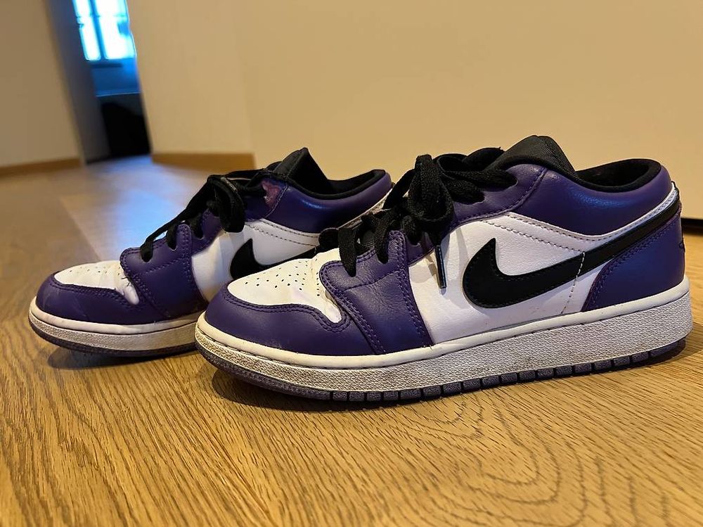 Jordan 1 Low Court Purple White (Gebraucht) in Sulz AG für CHF 40 – mit ...
