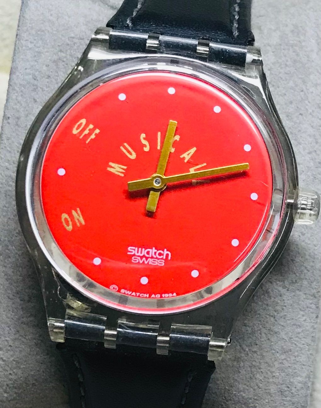 SWATCH Musicall Herrenuhr Swiss-Made ( Quartz / 35 mm ) (Gebraucht) in ...