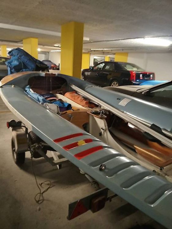Jolle "Rondar 505" mit PKW-Anhänger und Slipwagen (Gebraucht) in Riedt ...
