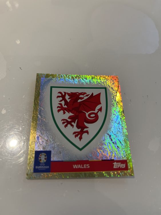UEFA Euro 2024 Topps Sticker WAL 1 Gold | Kaufen auf Ricardo