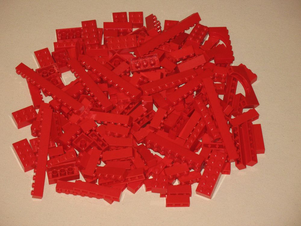Lego 150 Bausteine rot (Gebraucht) in Mettmenstetten für CHF 9 – mit ...
