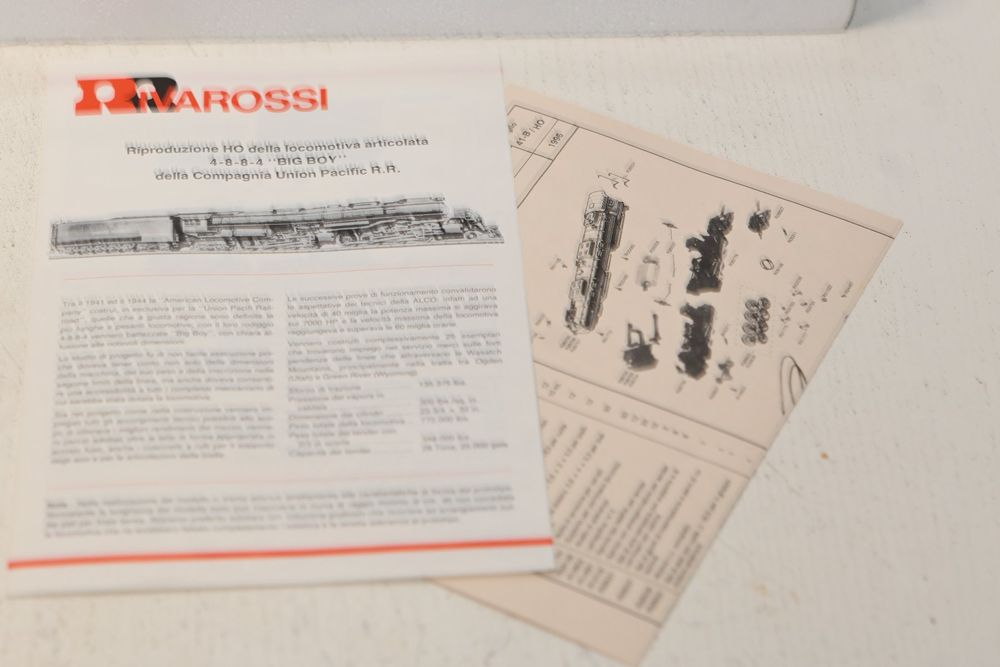 Big Boy UP 4002 Rivarossi HO/DC Digital mit OVP (Gebraucht) in Laupen ...