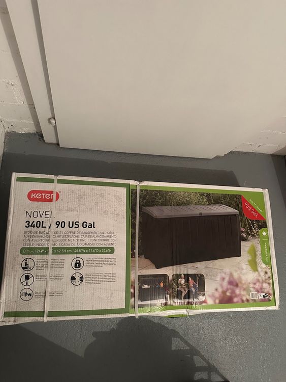Keter Gartenbox Novel 340L - Neu & OVP | Kaufen auf Ricardo