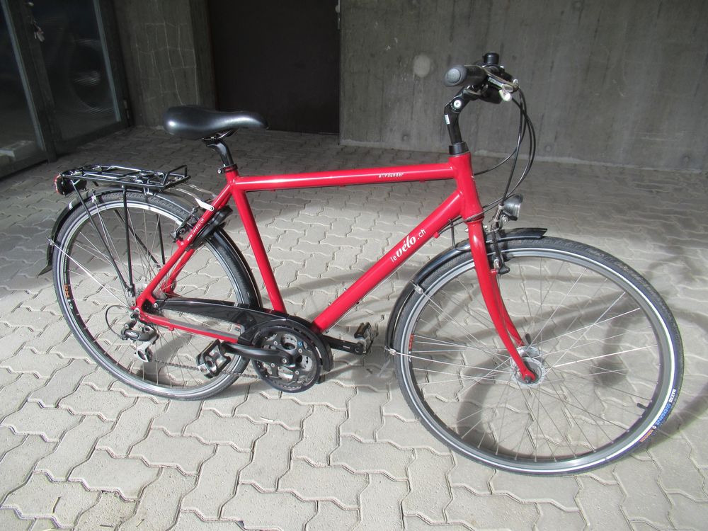 Herren City Bike Rot | Kaufen auf Ricardo