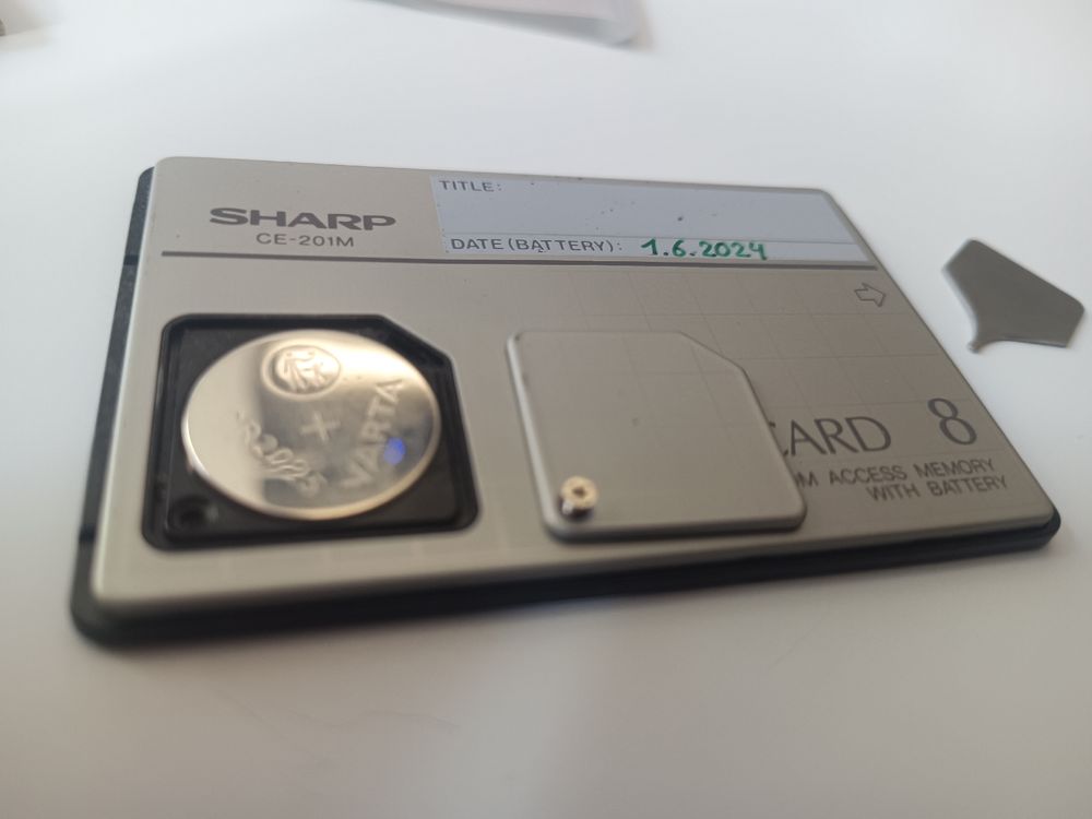 Sharp CE-201M RAM Card (Gebraucht) in Siblingen für CHF 31 – mit Lieferung auf Ricardo kaufen