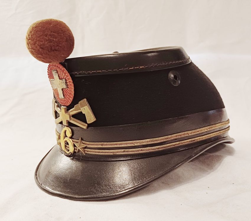 Shako 1er lieutenant sapeur ord. 1869-1875 | Kaufen auf Ricardo