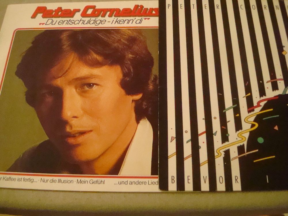 2 LP Peter Cornelius Du entschuldige I kenn'di / Bevor i geh (Gebraucht) in Neuenegg für CHF 11. ...