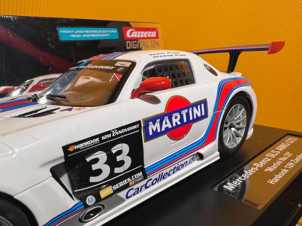 Mercedes-Benz SLS AMG GT3 «MARTINI No.33» Carrera Digital124 (Gebraucht ...