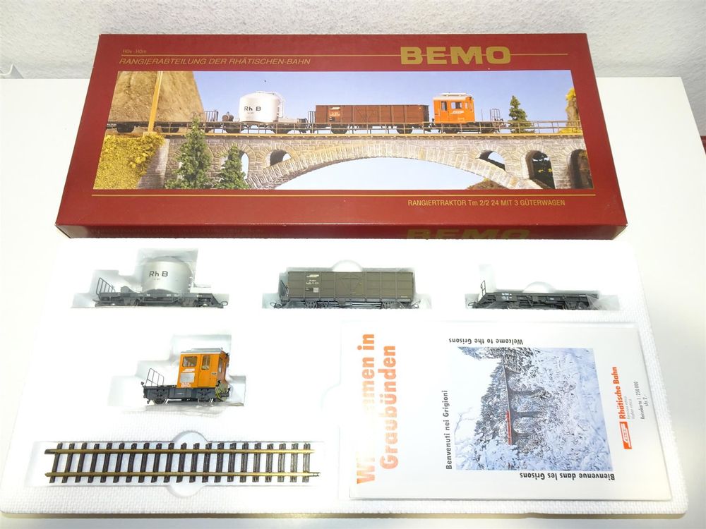 Bemo Güterwagen RhB HOm 7273110 | Kaufen auf Ricardo
