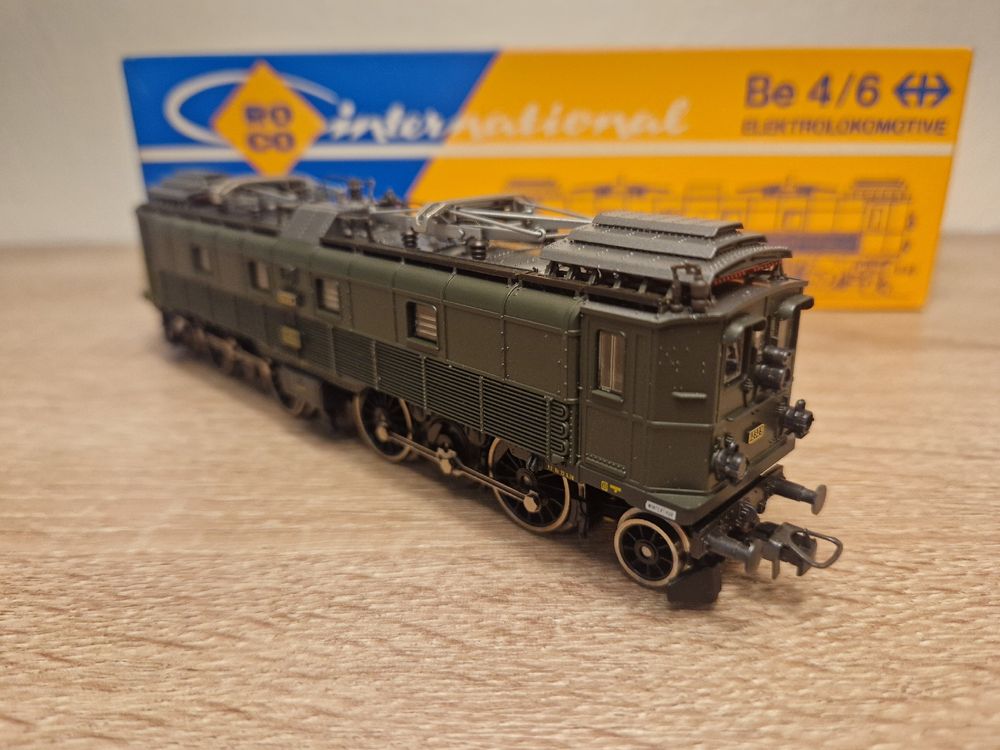 Roco 04191A E-Lok Be 4/6 SBB H0 (D'occasion) à St-Aubin-Sauges pour CHF 64 – avec livraison ...