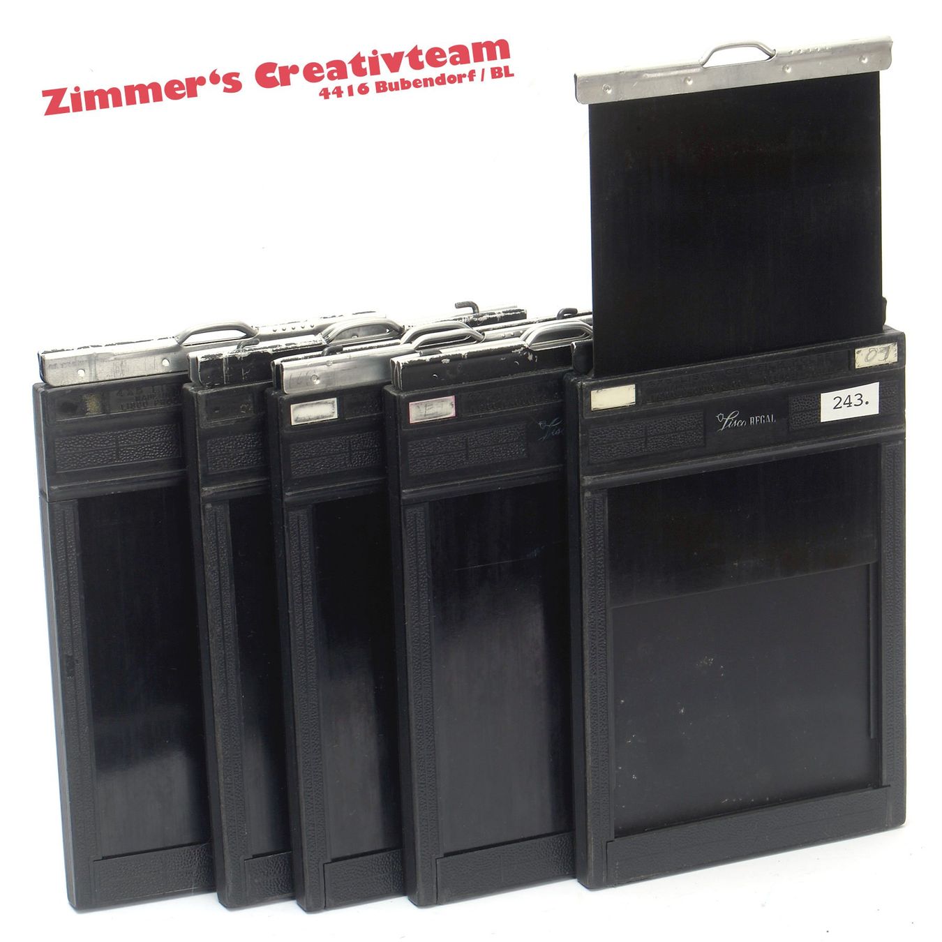 5 4/5in. Doppelkassetten LISCO, Sinar, Linhof, Arca, Toyo .. (Gebraucht ...