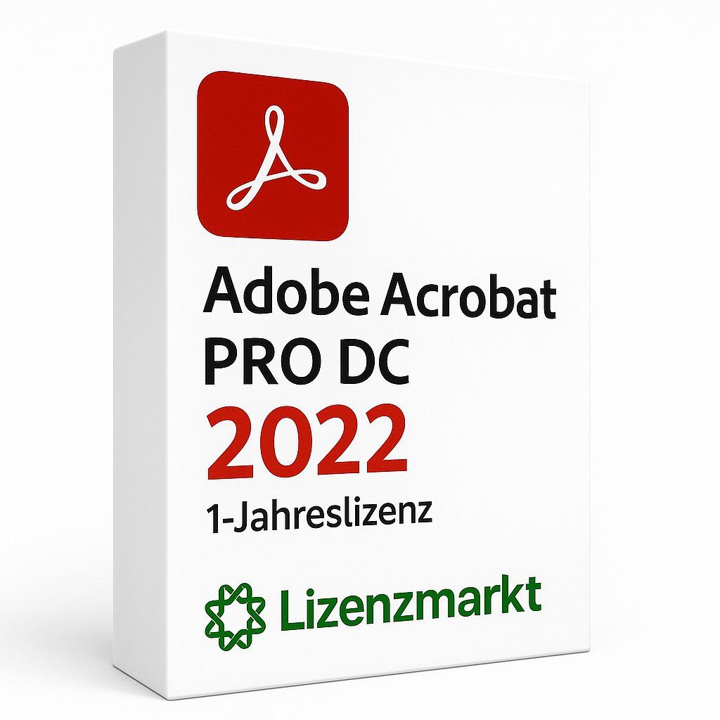 Adobe Acrobat Pro DC 2022 – Lizenz für 1 PC (Windows) (Neu (gemäss Beschreibung)) in Gossau SG ...