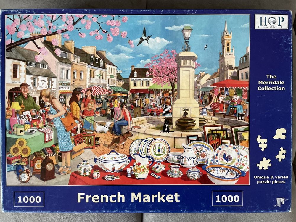 Puzzle 1000 Teile, French Market | Kaufen auf Ricardo