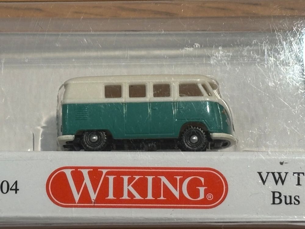 *F031: VW T1 Bus, zweifarbig, Hersteller Wiking (Spur N) (Neu und ...